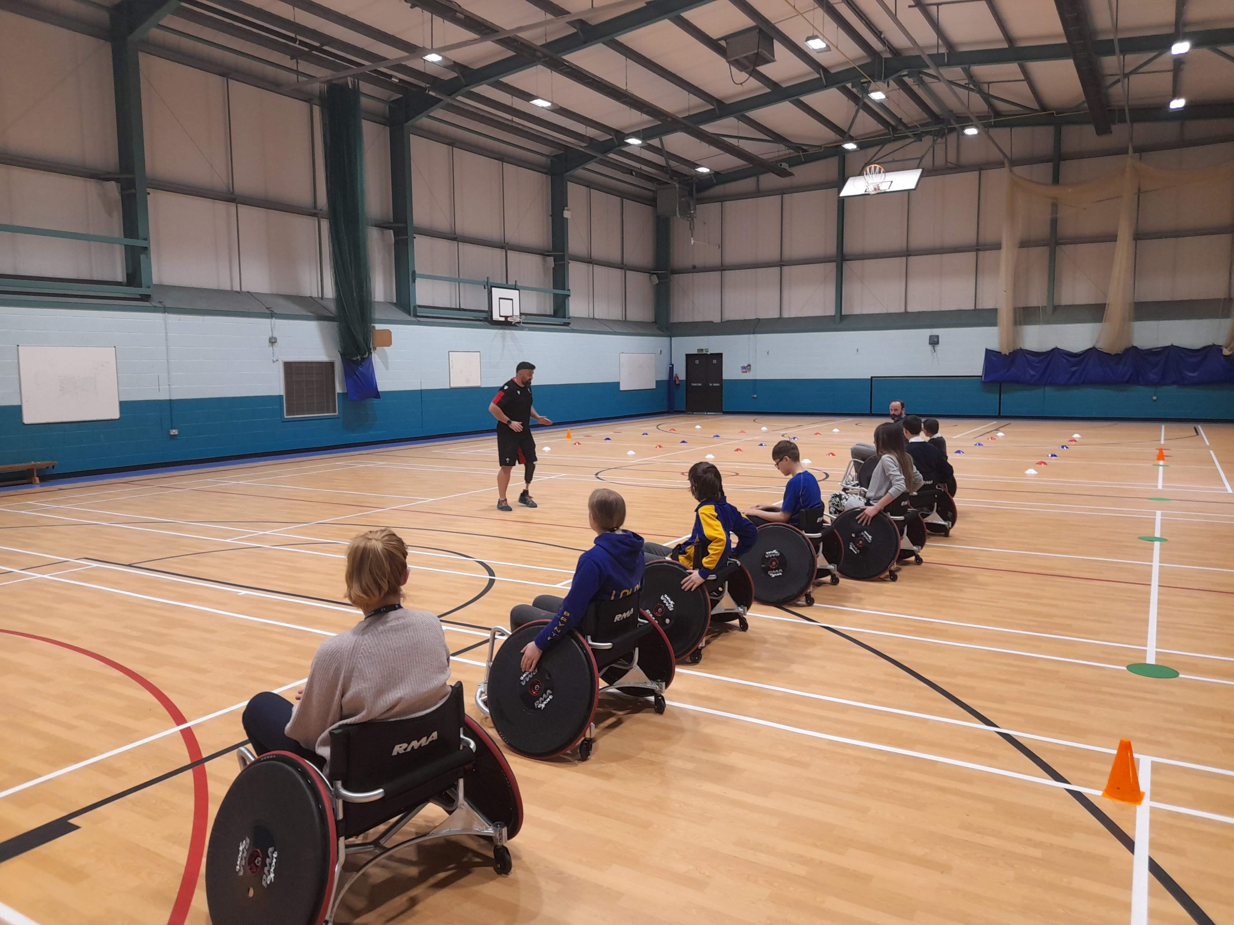 Brynteg School upgrades its sports hall surfaces - Education Design & Build